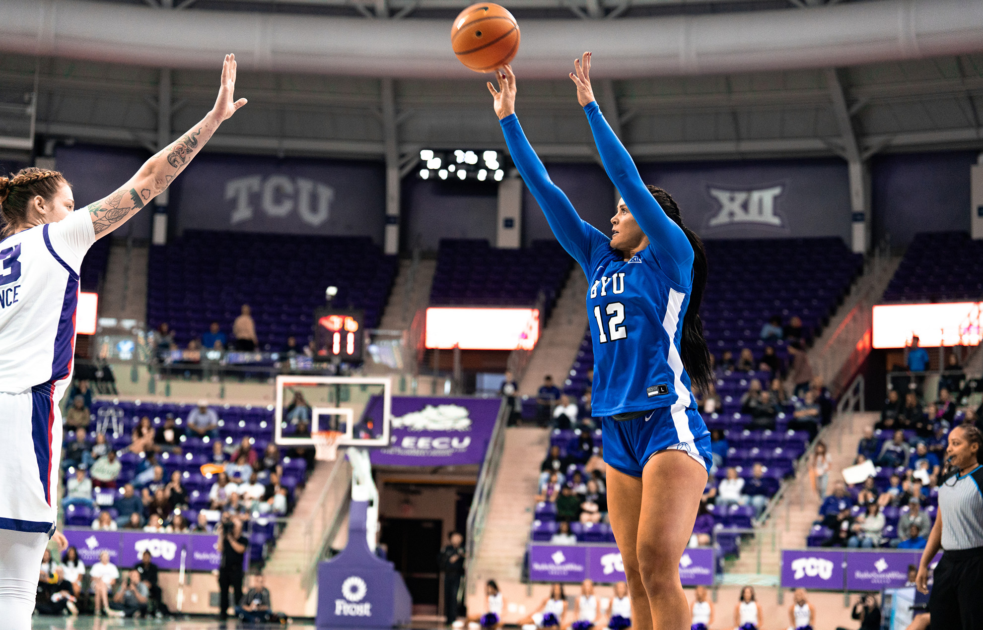 BYU looks to right the ship as TCU visits the Marriott Center - BYU ...