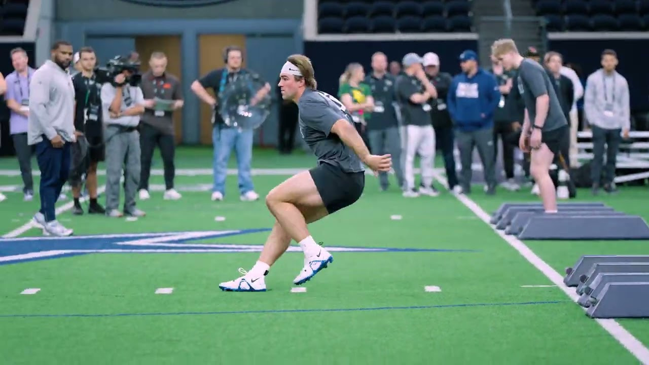 Tyler Batty | BYU Football | Big 12 NFL Pro Day 2025 | March 19, 2025 ...