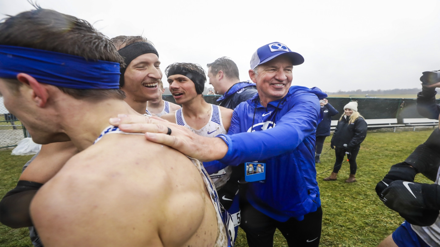 Ed Eyestone Named National Coach of the Year - BYU Athletics - Official ...