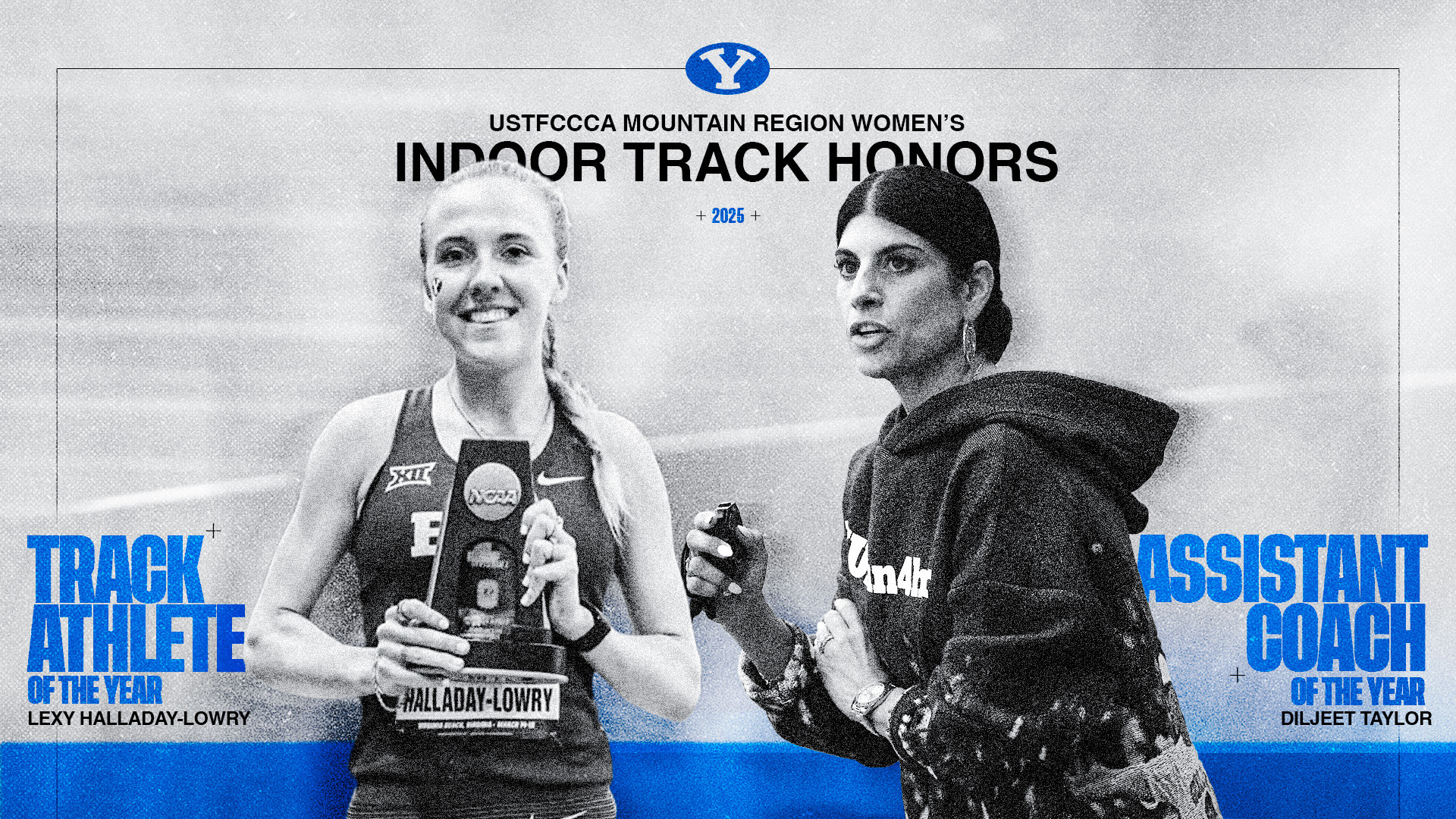 Taylor and Halladay-Lowry earn Indoor Mountain Region Honors - BYU ...