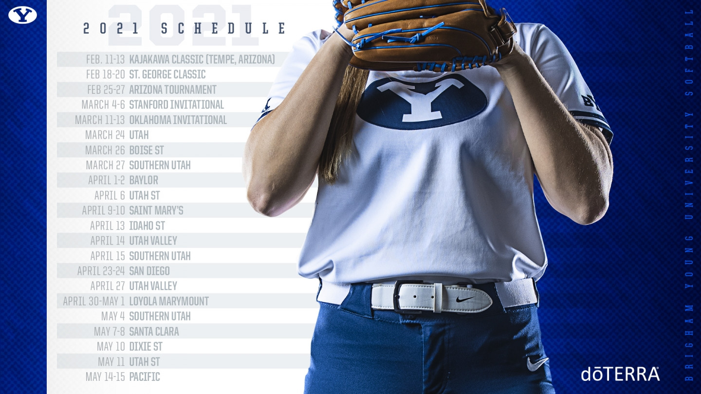 Softball sets 2021 schedule - BYU Athletics - Official Athletics ...