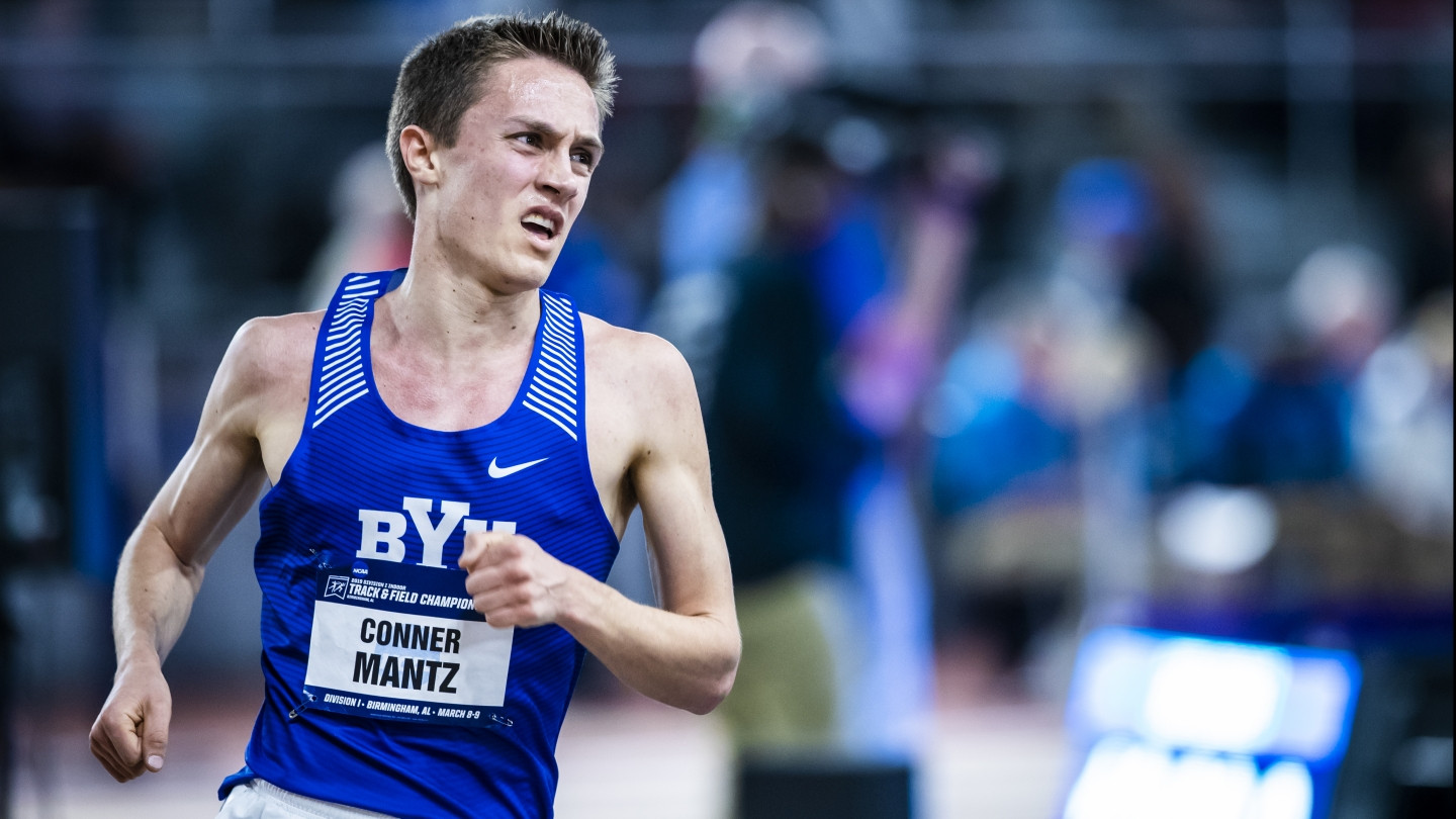 Mantz Clocks World-Leading Time in 5000m, Smashes School Record - BYU ...