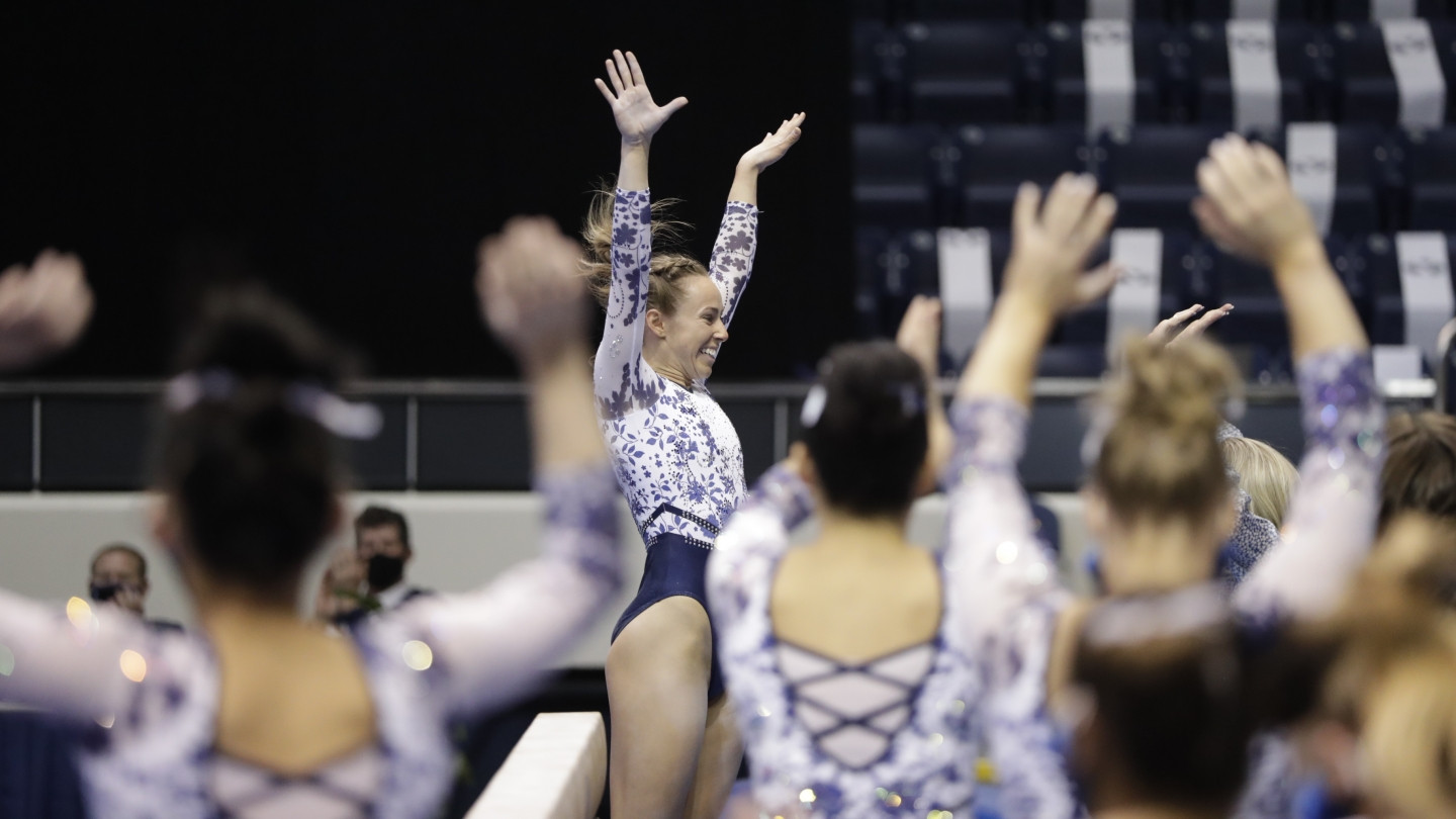 No. 12 BYU notches highest score since 2004 on Senior Night - BYU ...