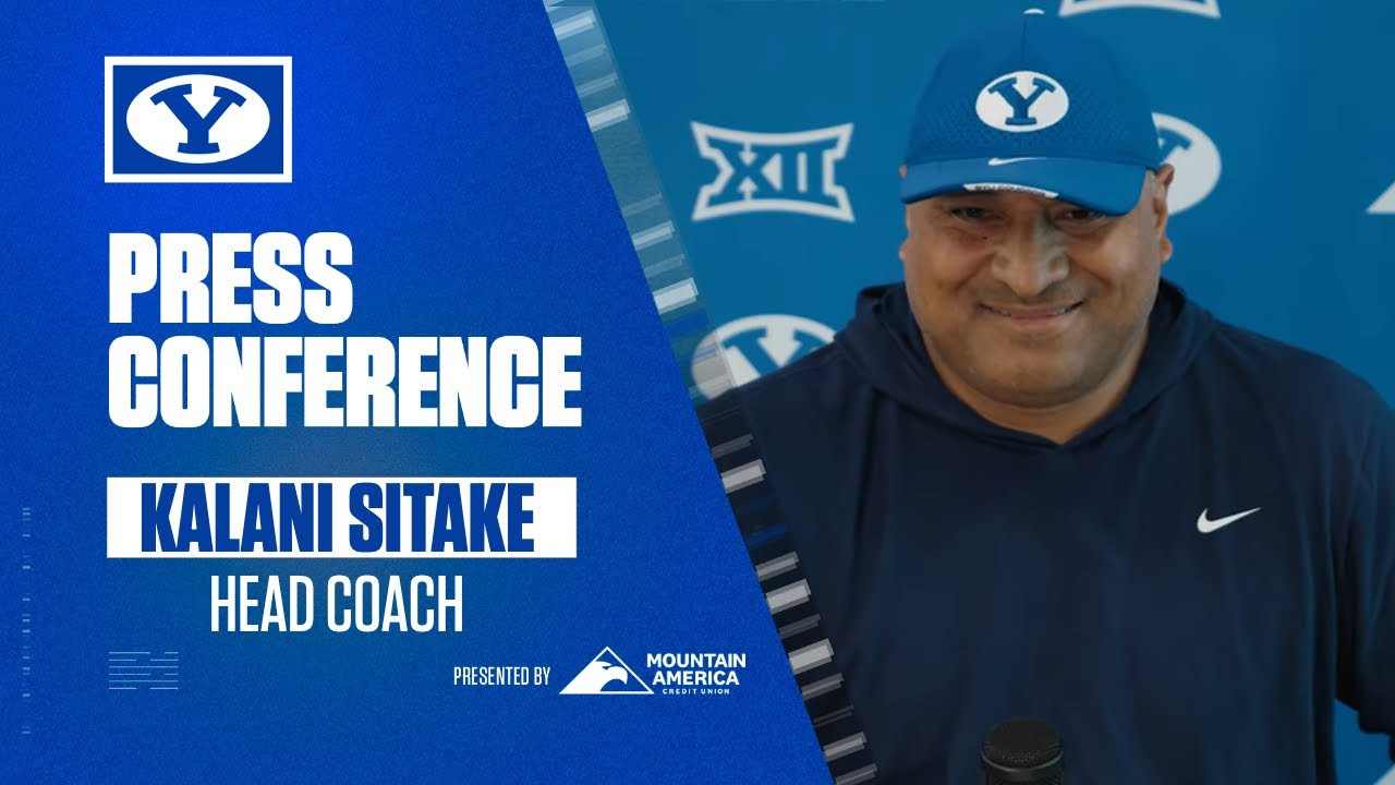 Kalani Sitake | BYU Football | Media Availability | Wyoming | September ...
