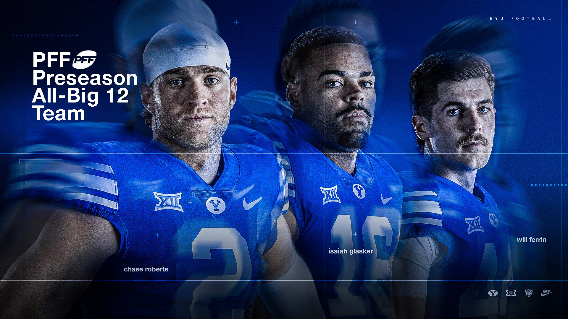 Ferrin, Roberts, Glasker named to Pro Football Focus All-Big 12 ...