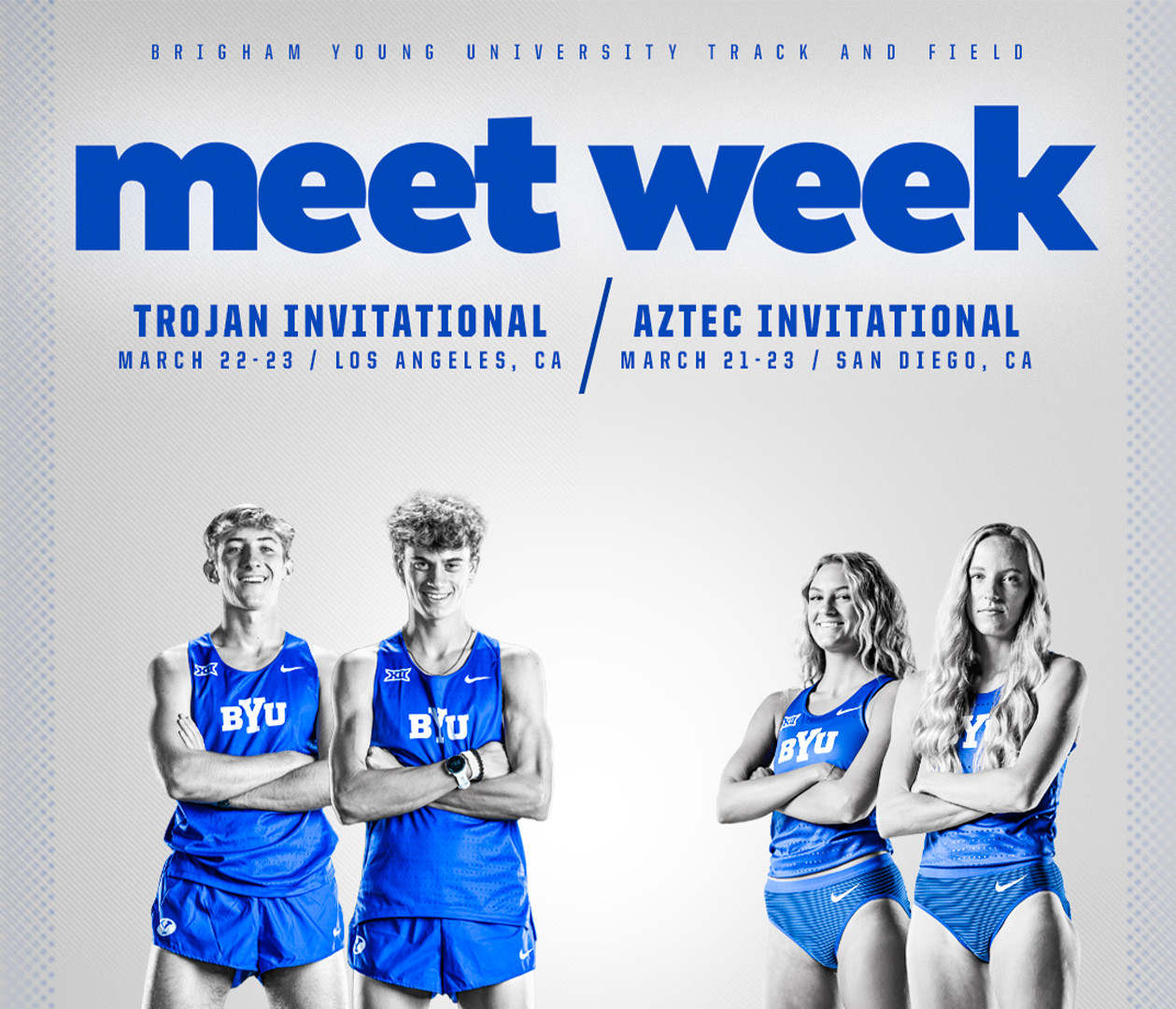 Cougs to compete at SDSU and USC - BYU Athletics - Official Athletics ...
