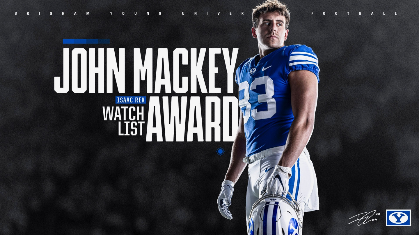 Rex named to John Mackey Award Preseason Watch List - BYU Athletics ...