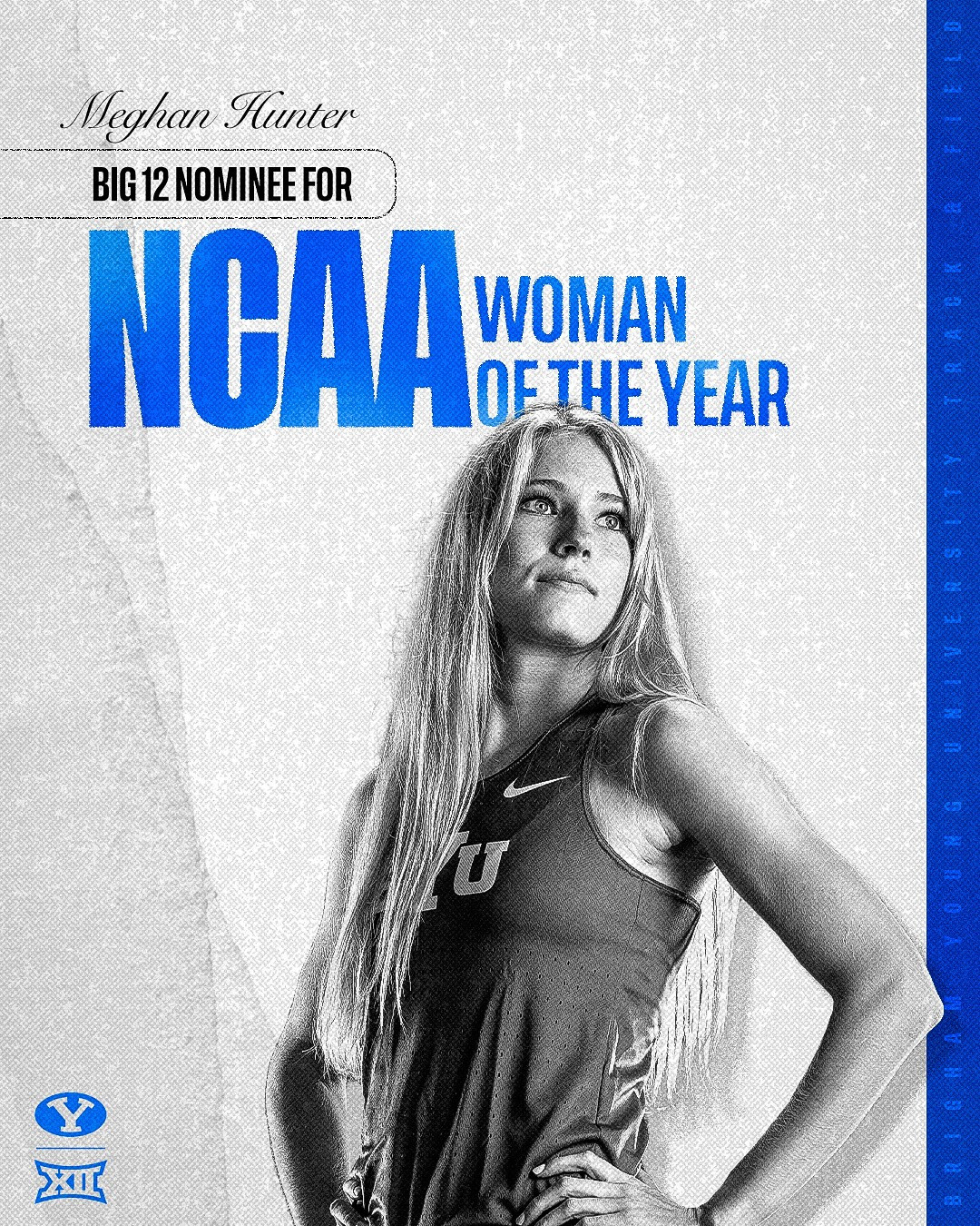 Hunter named Big 12 Nominee for NCAA Woman of the Year - BYU Athletics ...
